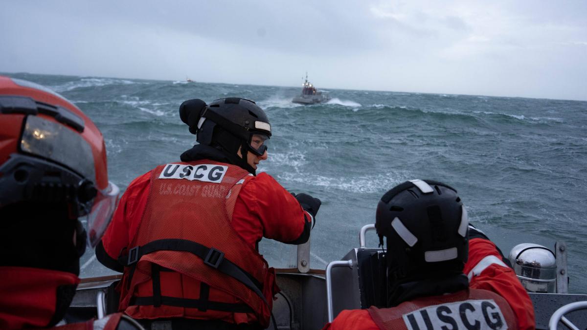 Estados Unidos: así es el duro entrenamiento de la Guardia Costera