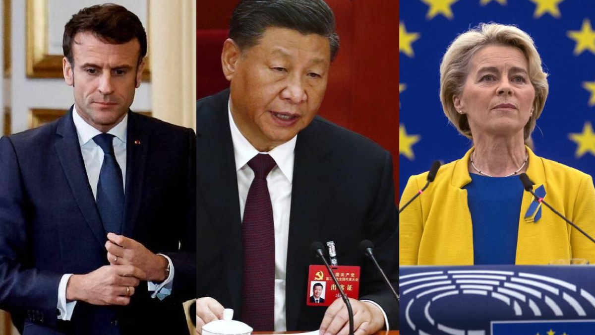 Reunión trilateral por paz en Ucrania entre Francia, China y Unión Europea