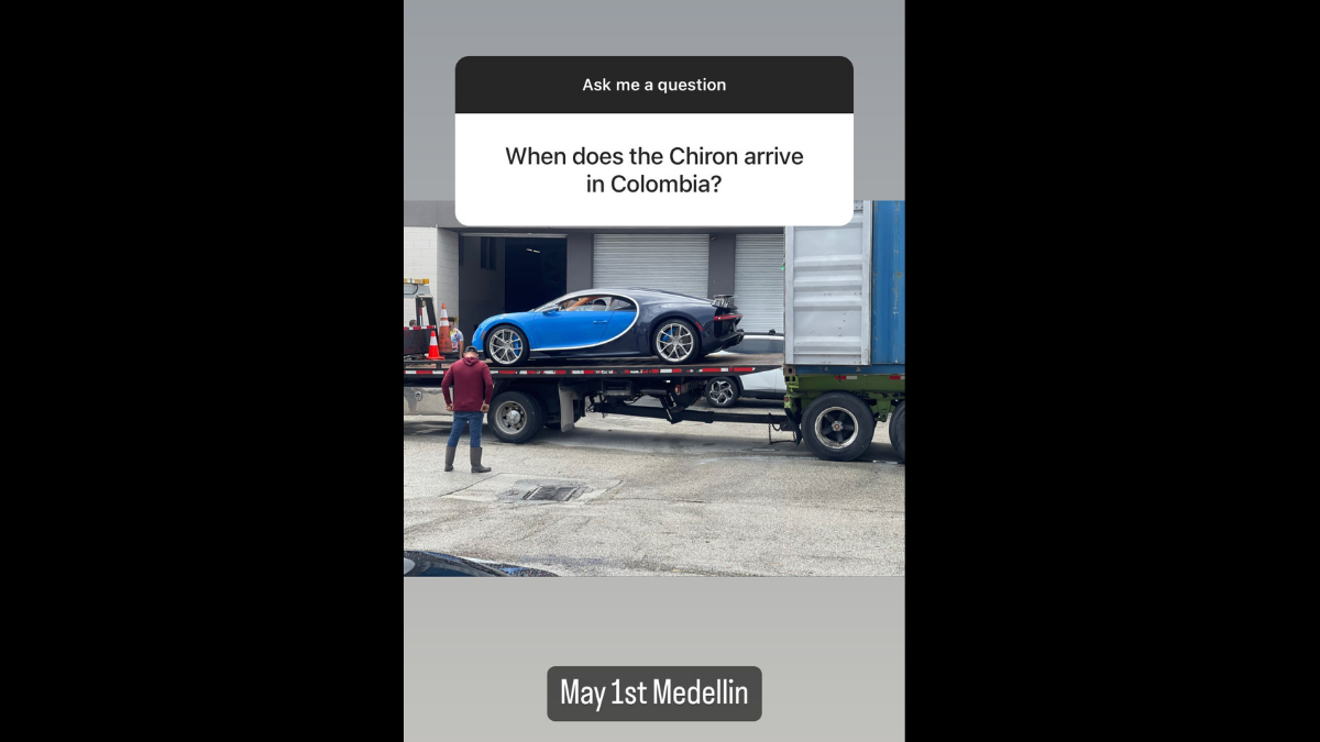 ¿Quién es Kevin Thobias? el dueño del Bugatti Chiron que llegará a Colombia