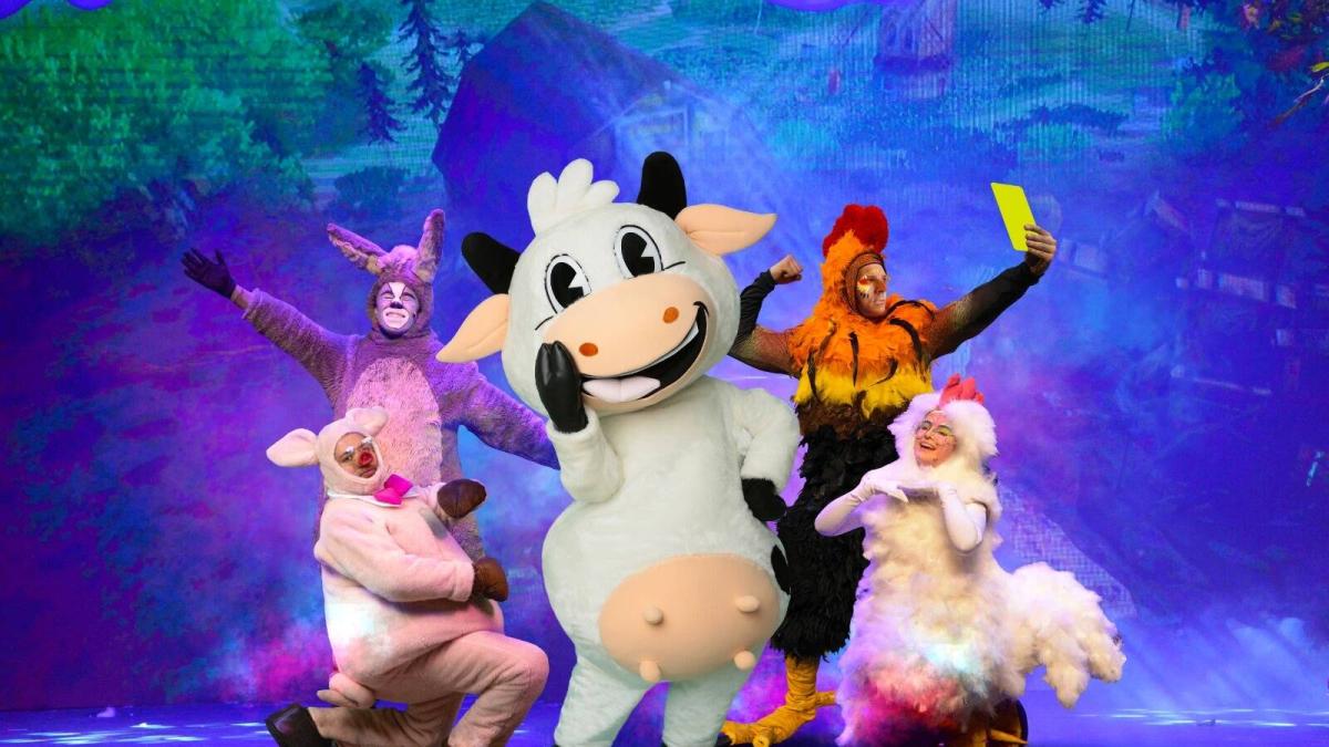 La Vaca Lola, que tiene nariz y tiene cola, llega al Teatro Colón