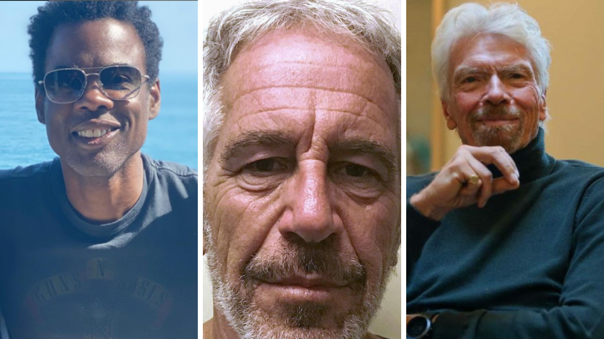 Jeffrey Epstein: muestran vínculos con Chris Rock, Richard Branson e ...