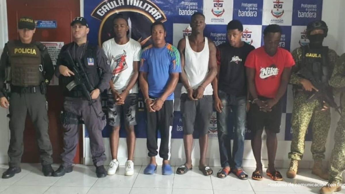 Capturan a cinco integrantes de los Shottas en Buenaventura