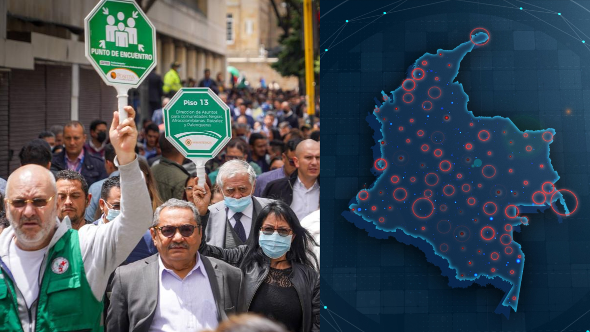 ¿Cuáles son los 10 municipios donde más tiembla en Colombia?