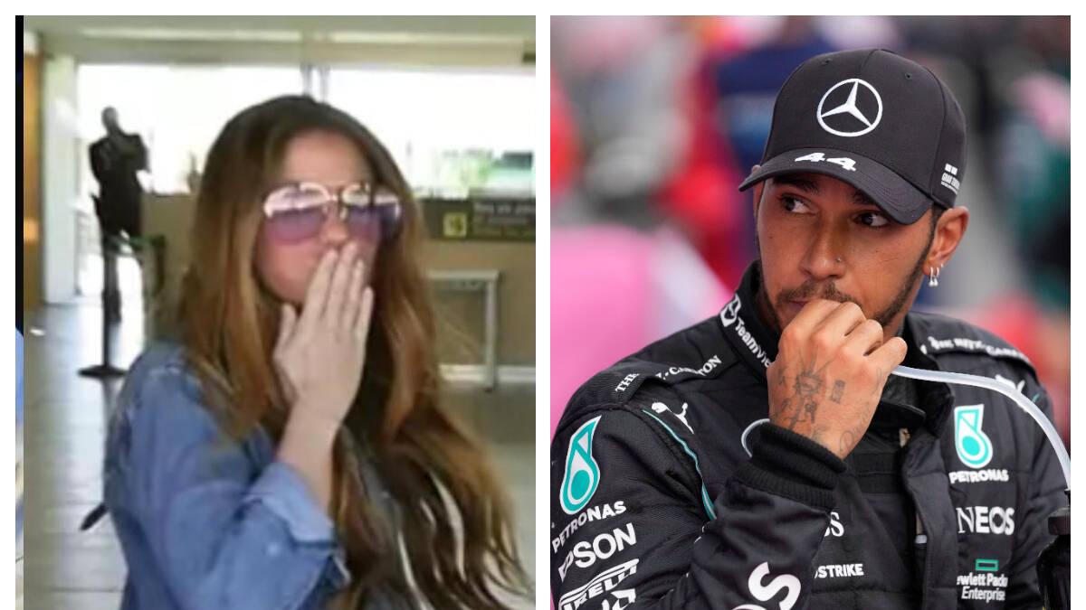 Lewis Hamilton: fotos sin Shakira en yate en Ibiza con Jenny Stray Spetalen