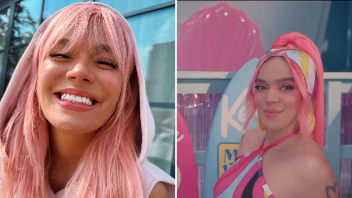 ‘Barbie': Karol G impresionó en la premiere mundial en la alfombra rosa