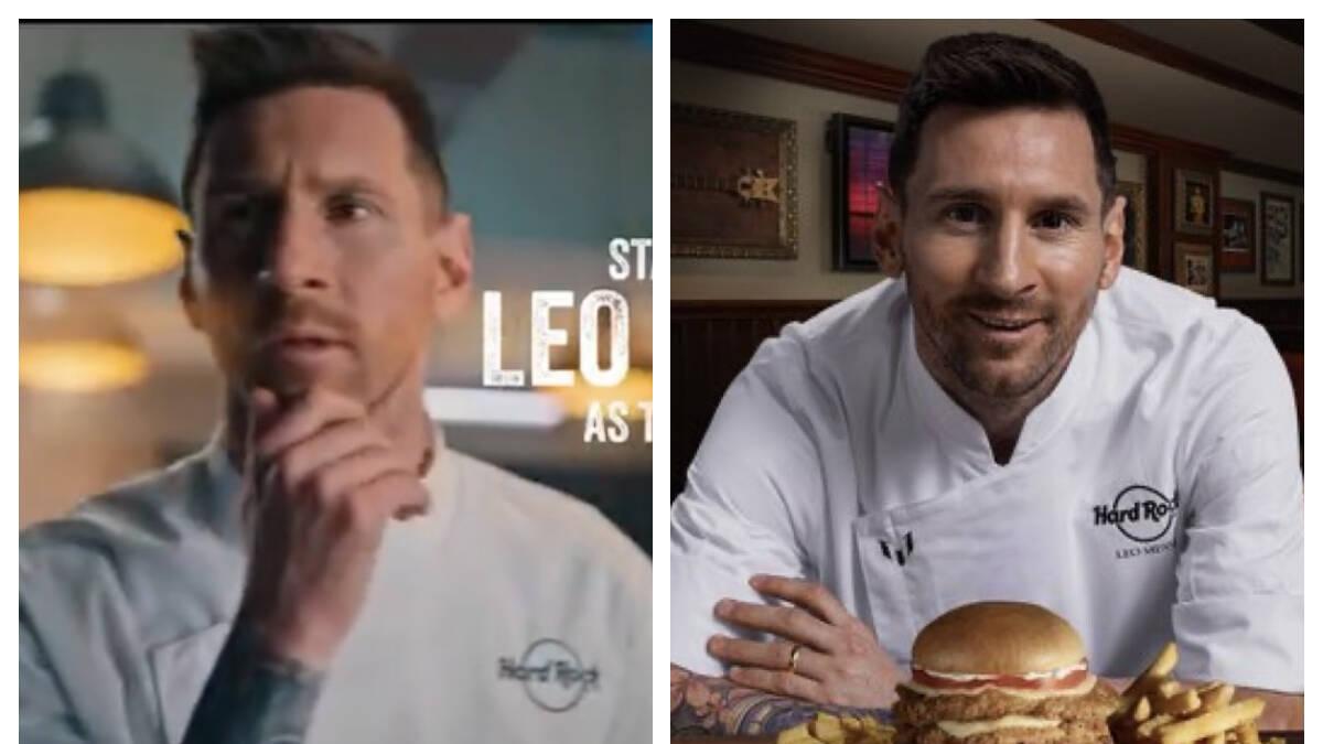 Lionel Messi participa en video viral como cocinero de su propia comida