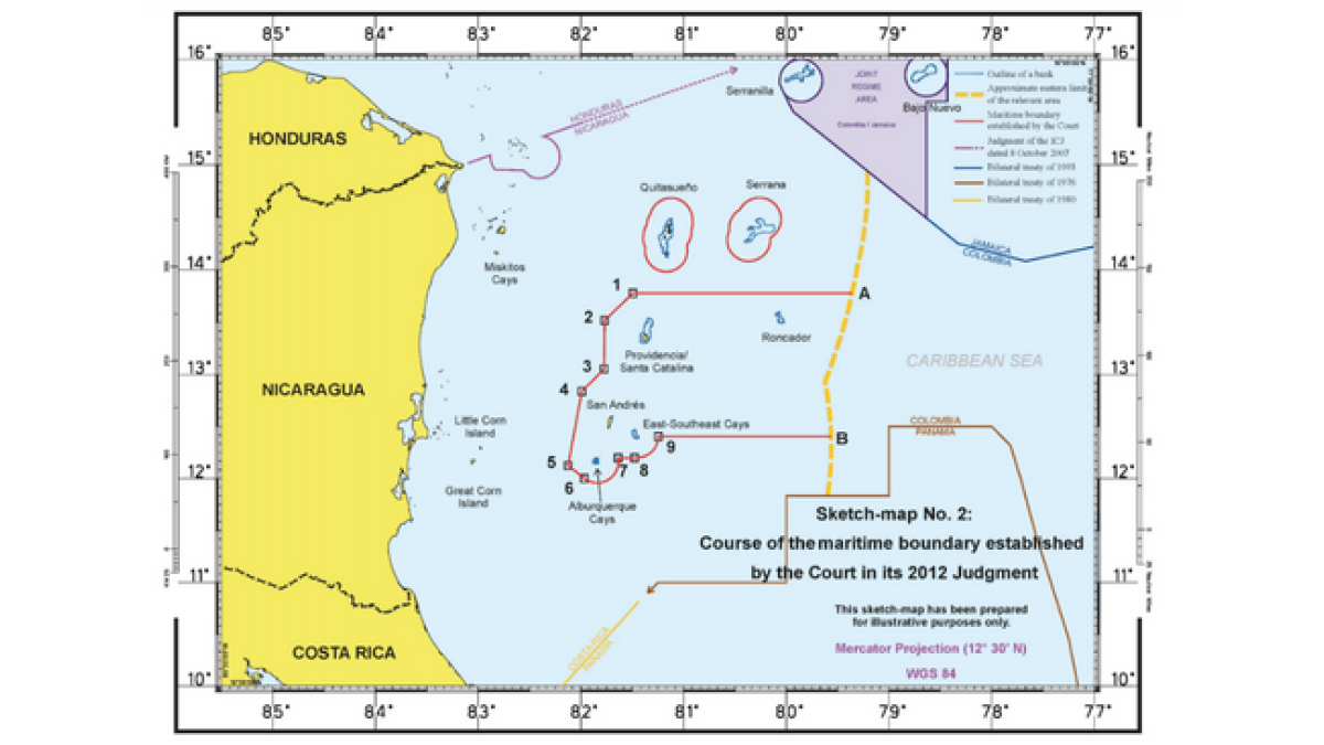 Fallo de La Haya: así quedaría el mapa tras la decisión de la Corte