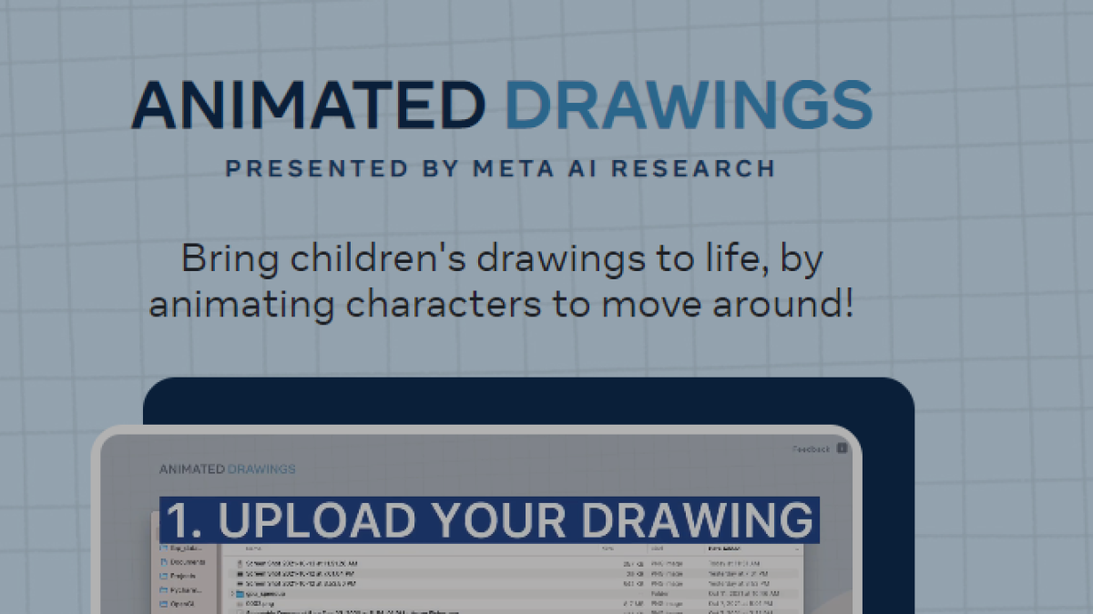 Animated Drawings: así puede realizar animaciones a partir de dibujos ...