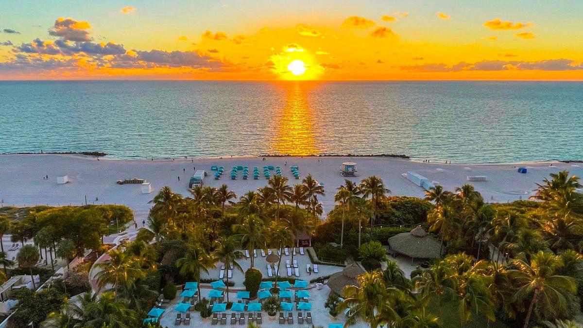 La playa de Miami que fue seleccionada como de las mejores del mundo