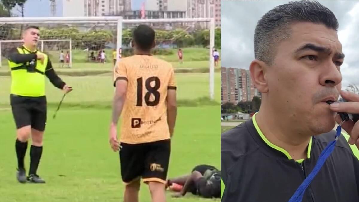 Eduardo Luis López pitó un partido amistoso como árbitro y dejó el ...