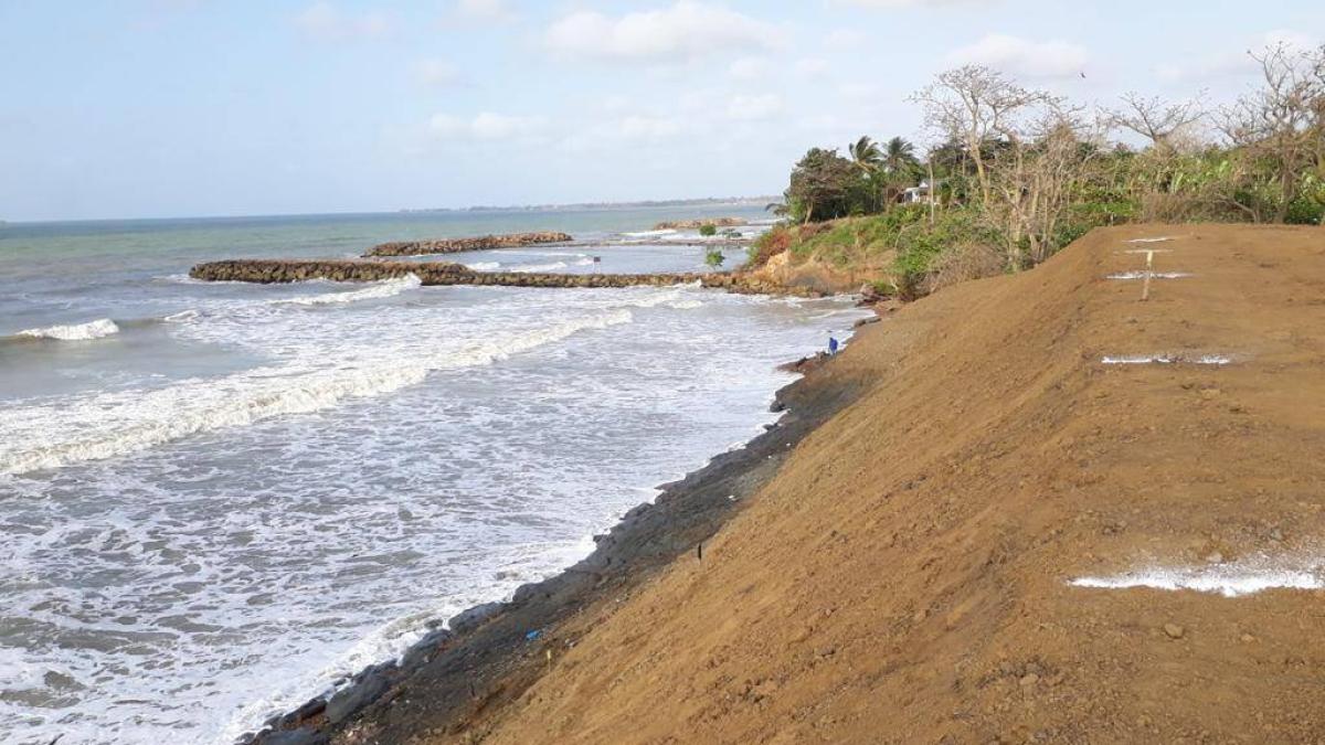 El mar se está ‘comiendo’ las playas del Golfo de Urabá