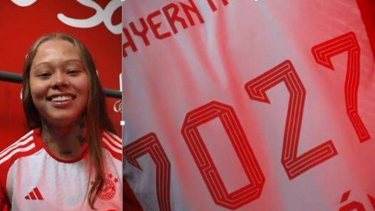 Video:Ana María Guzmán, así fue la espectacular bienvenida del Bayern ...