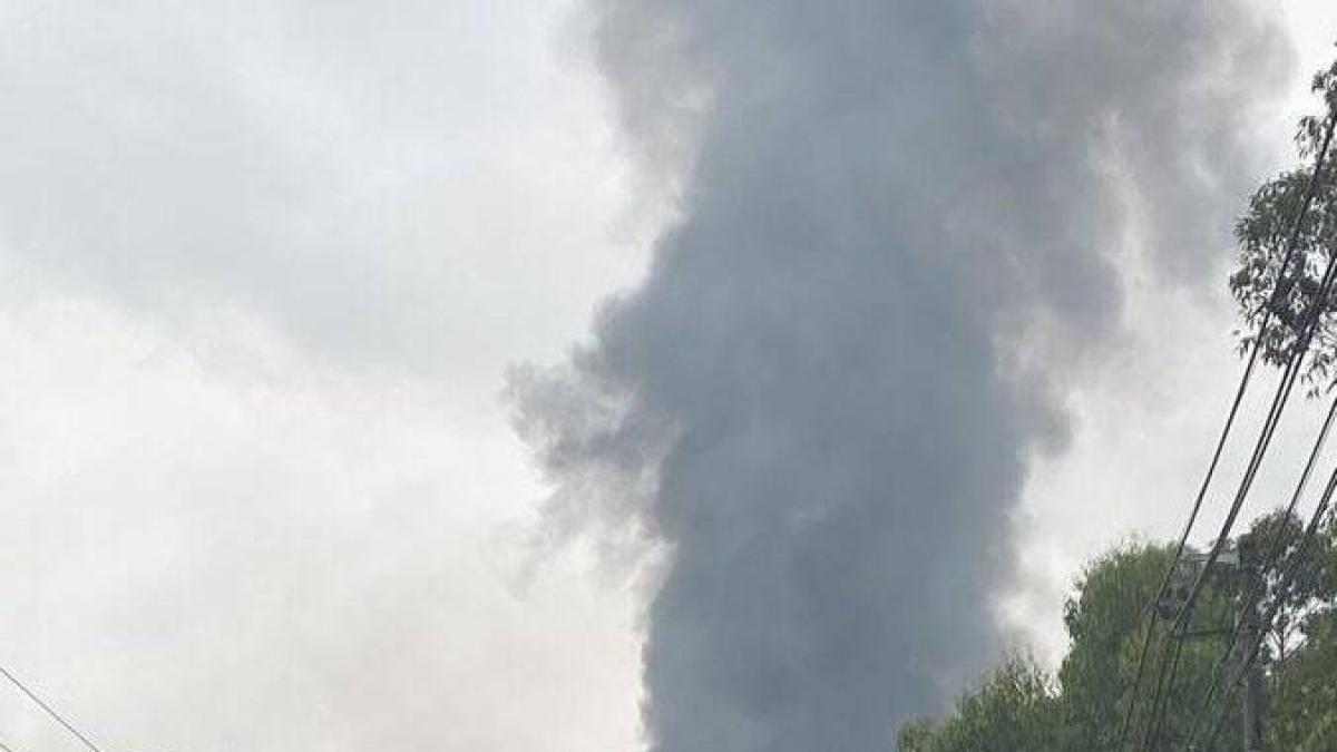 Bomberos logran controlar incendio en zona industrial de Yumbo