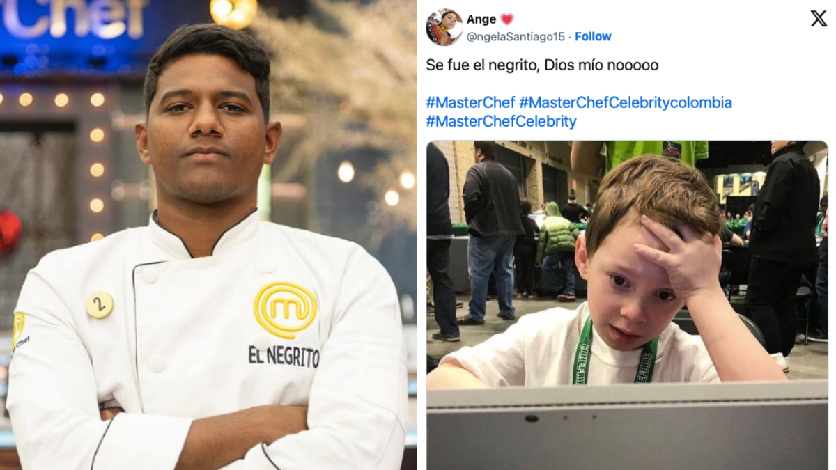 Los memes que deja la salida del Negrito en MasterChef Celebrity