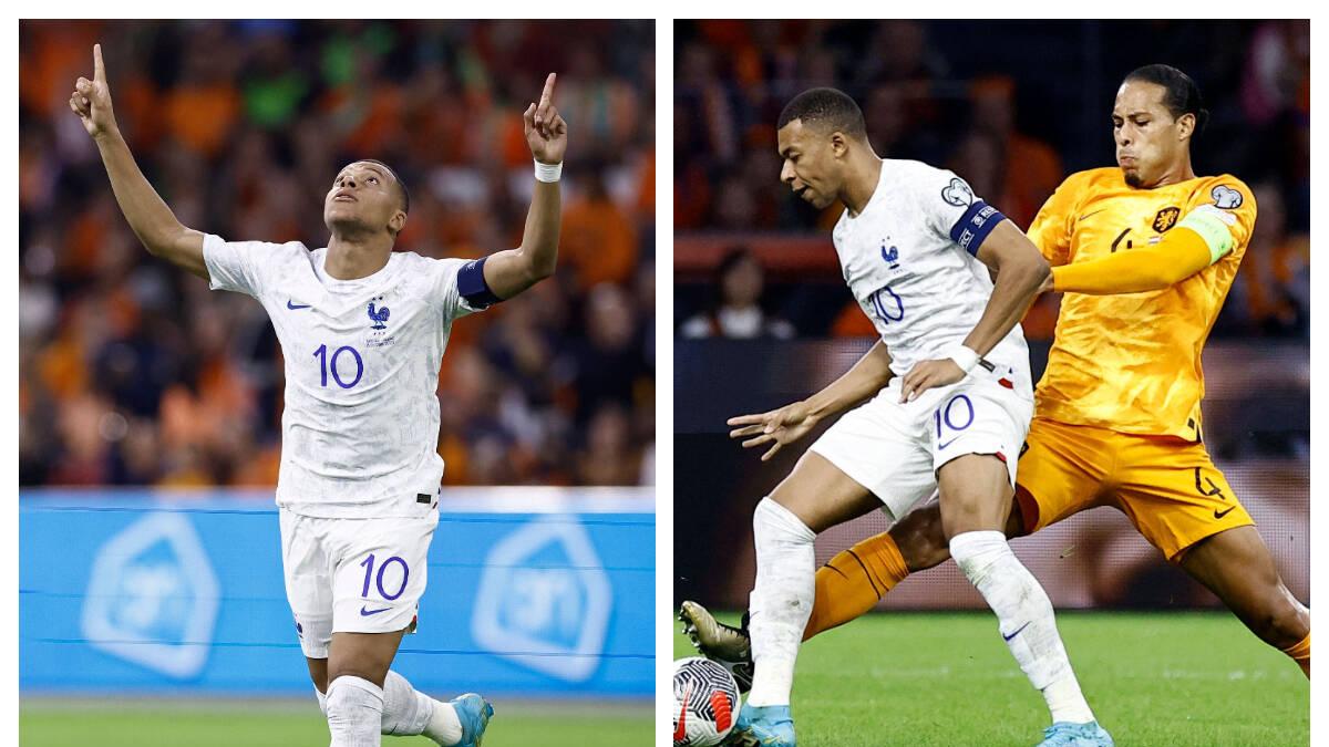 Kylian Mbappé anota doblete y Francia clasifica a la Euro 2024