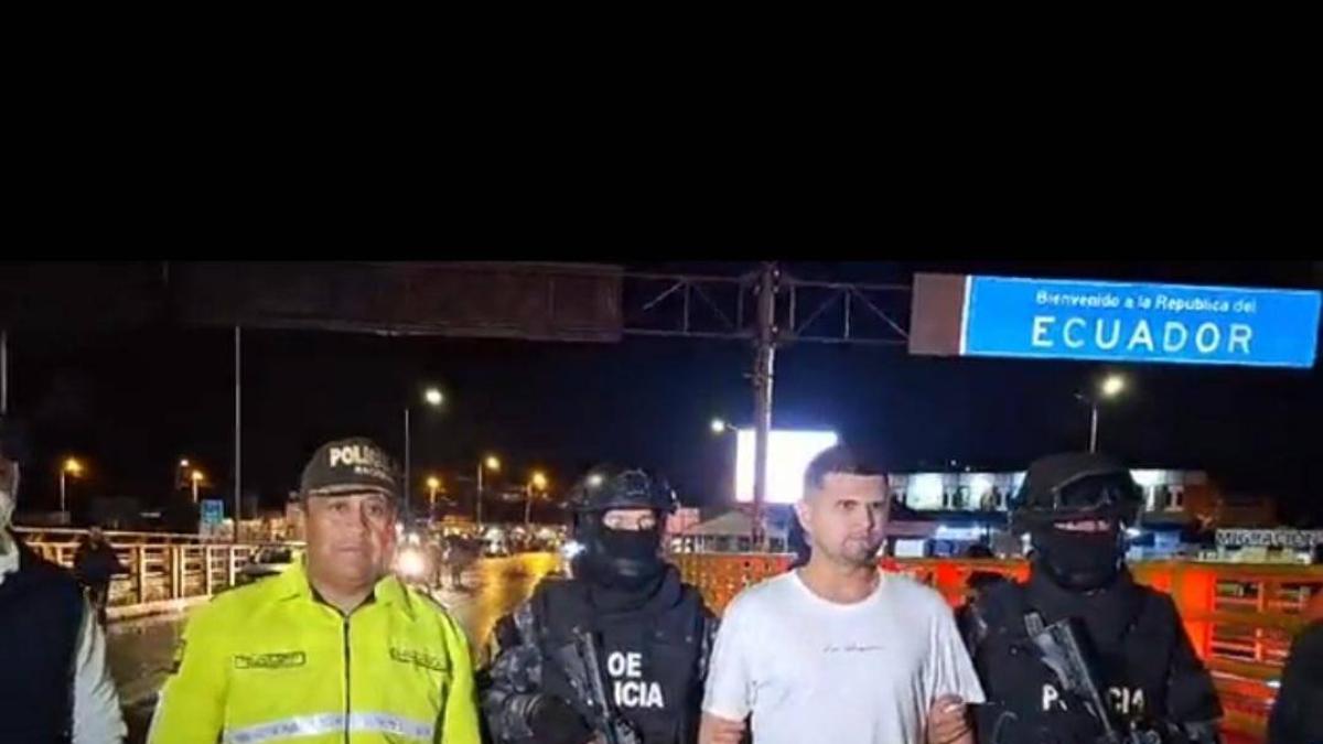 Ecuador entrega a Colombia a Satanás, uno de los más buscados del 'Tren ...