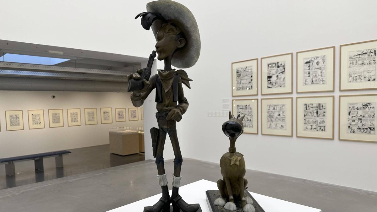 Exposición en honor al padre de ‘Lucky Luke’: Maurice de Bévère.