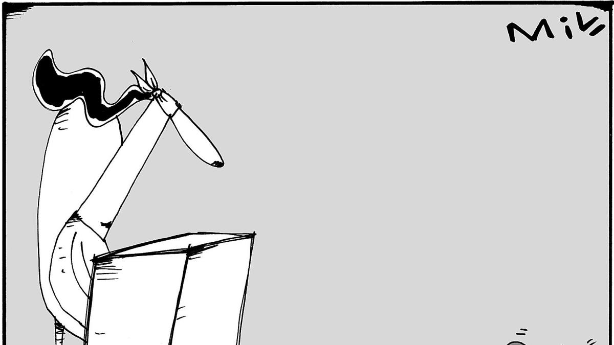 Al banquillo - Caricatura de Mil