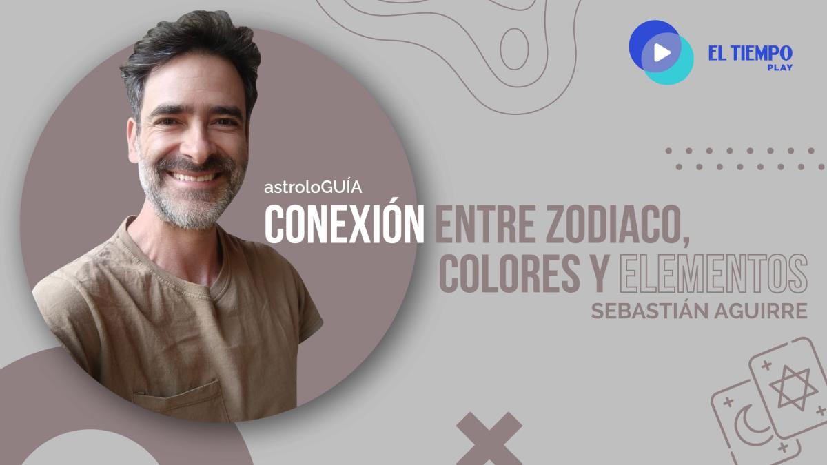 Conexión entre zodiaco, colores y elementos