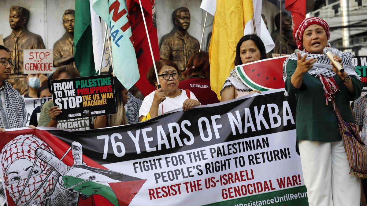 Día de la Nakba: palestinos conmemoran aniversario 76 de su expulsión ...