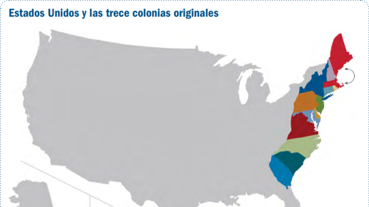 ¿Qué son las 13 colonias de Estados Unidos y cuál es su importancia?