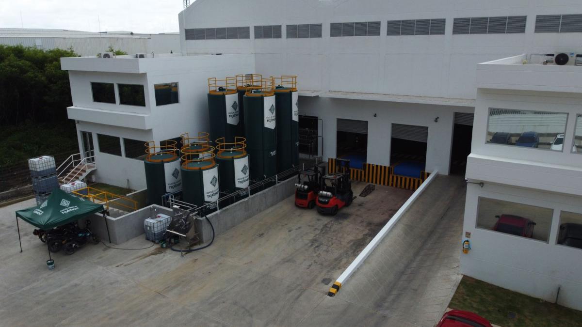 La moderna planta que inauguró la multinacional Toxement en el área metropolitana de Barranquilla