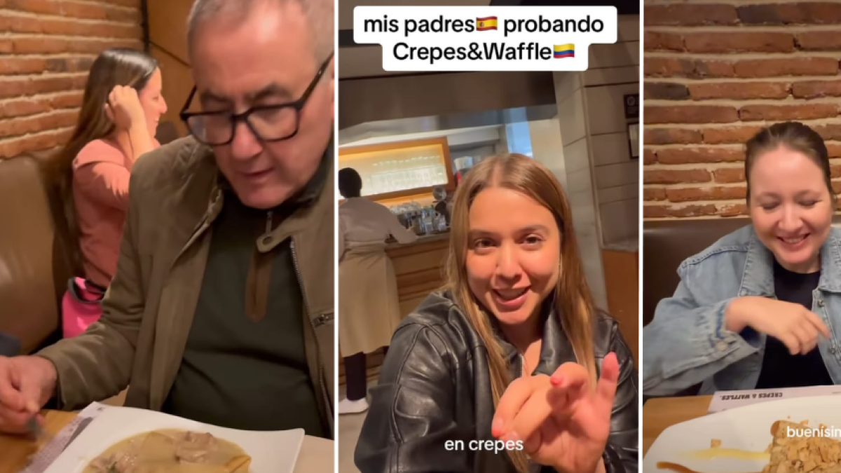 Españoles probaron platillos de Crepes & Waffles y sus reacciones se ...