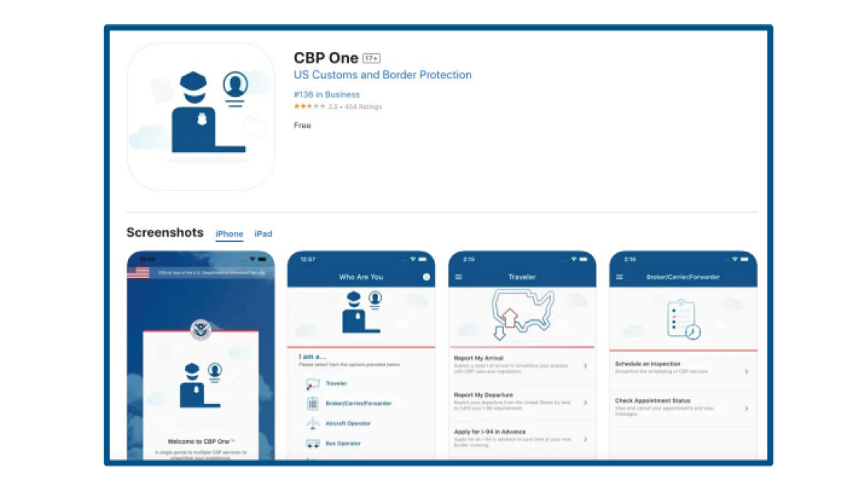 CBP One: ¿cómo saber si mi cita está aprobada?