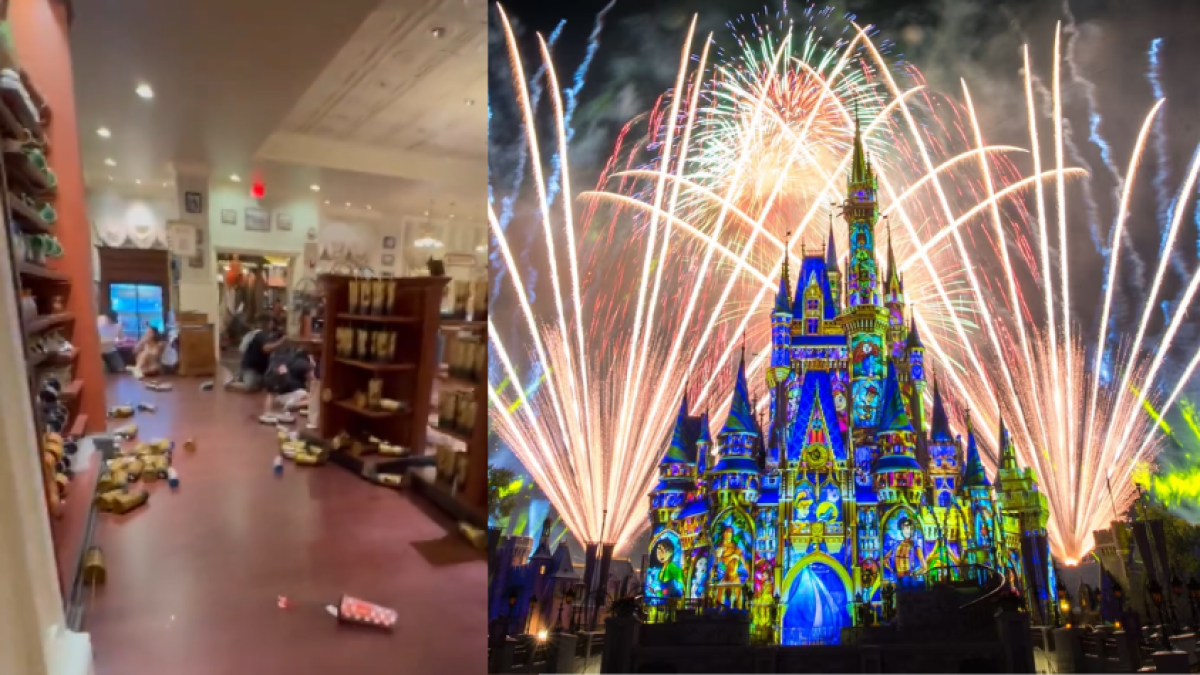 Pánico en Disney: la explosión de un globo se confundió con un ‘posible ...