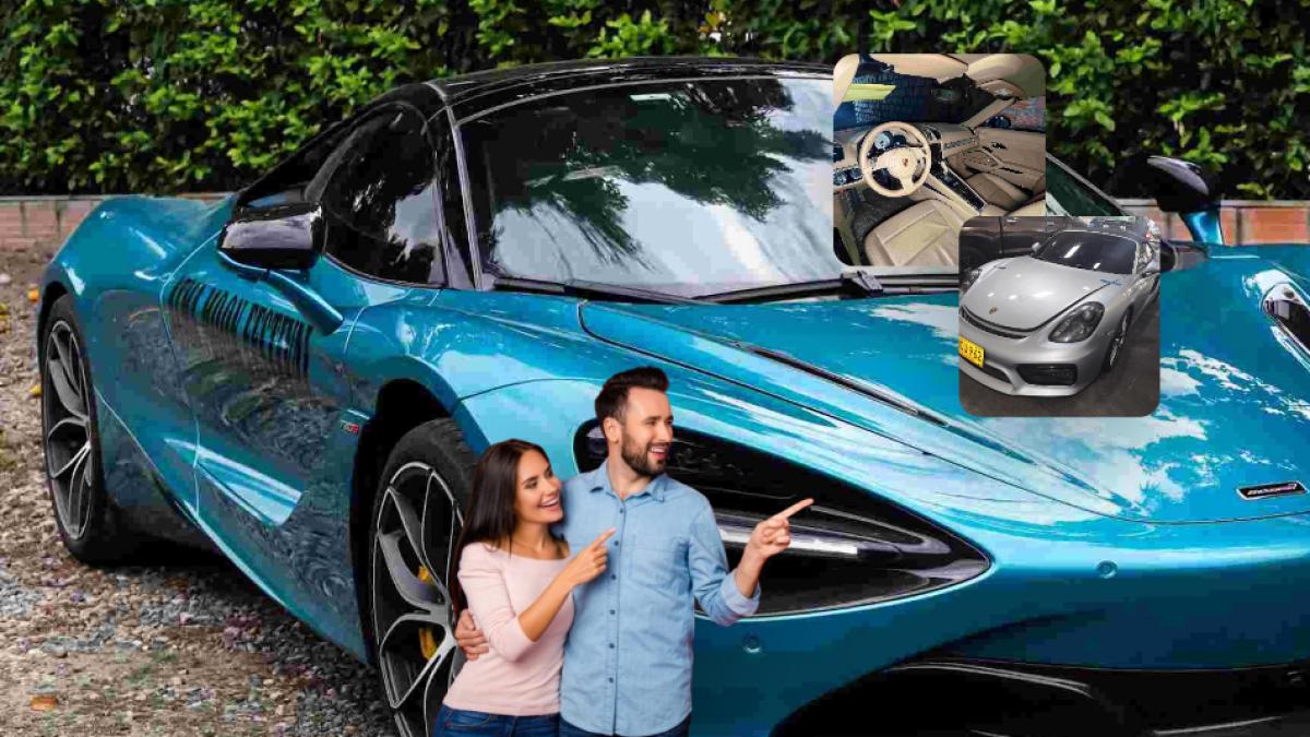 SAE subasta carros deportivos y de lujo Porsche y McLaren; estos son ...