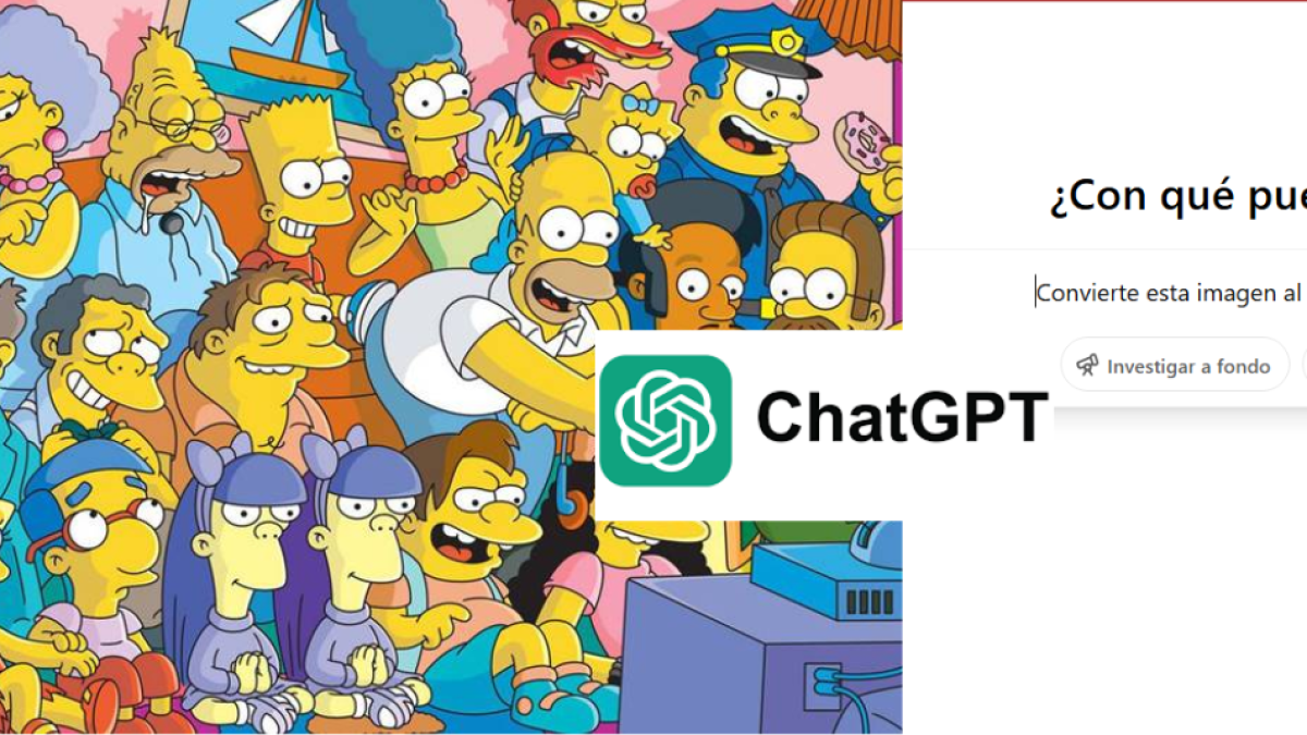 ¿Cómo usar el modo 'Los Simpson' para crear imágenes en ChatGPT? Paso a ...