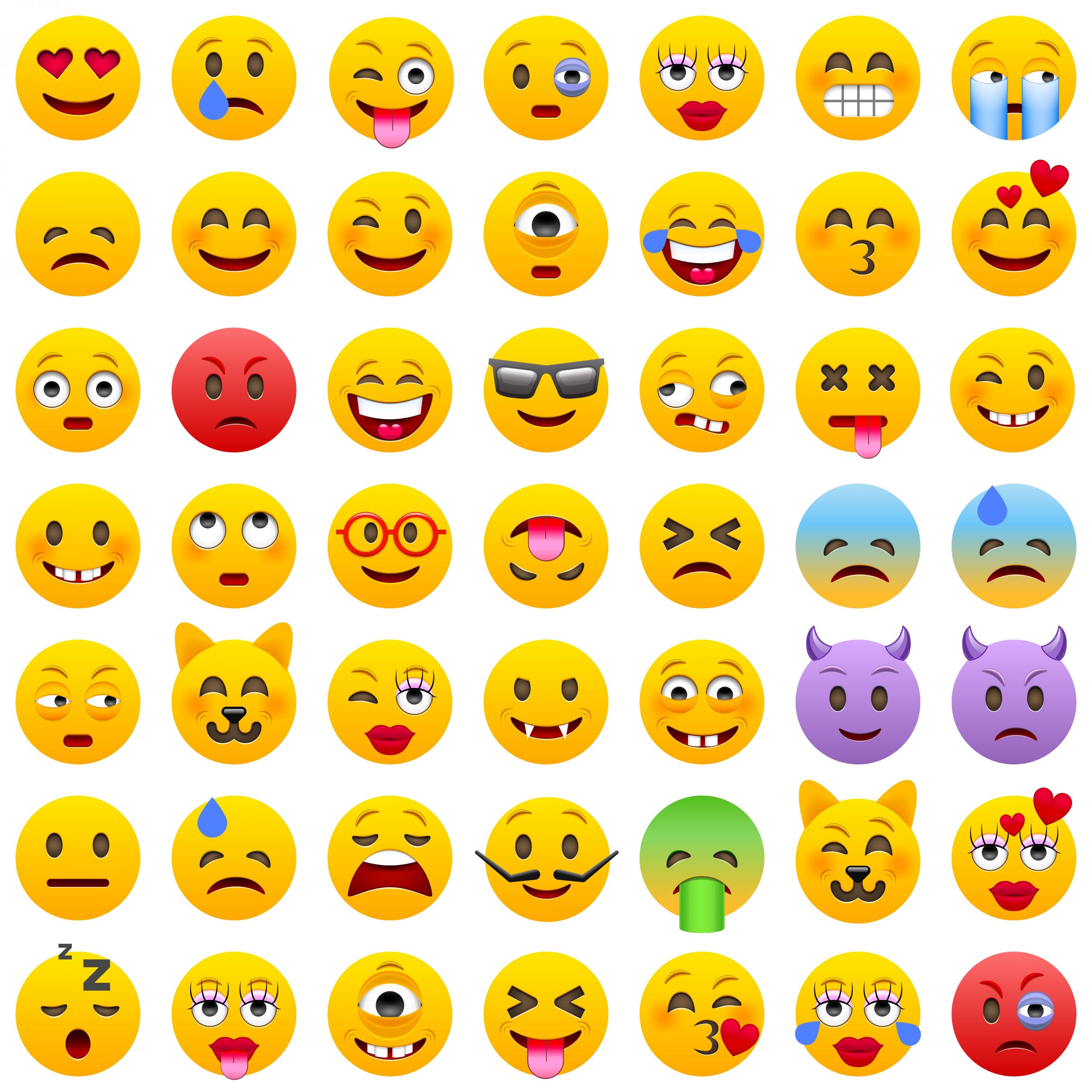 Los emoticones expresan los sentimientos mejor que las palabras