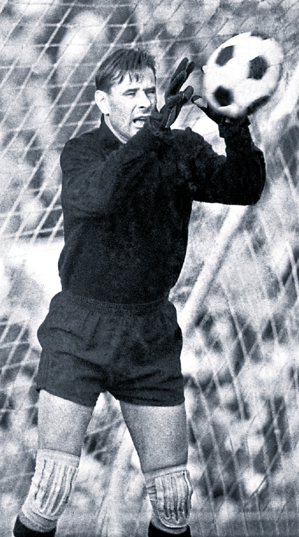Perfil de Lev Yashin, la Araña negra, arquero soviético