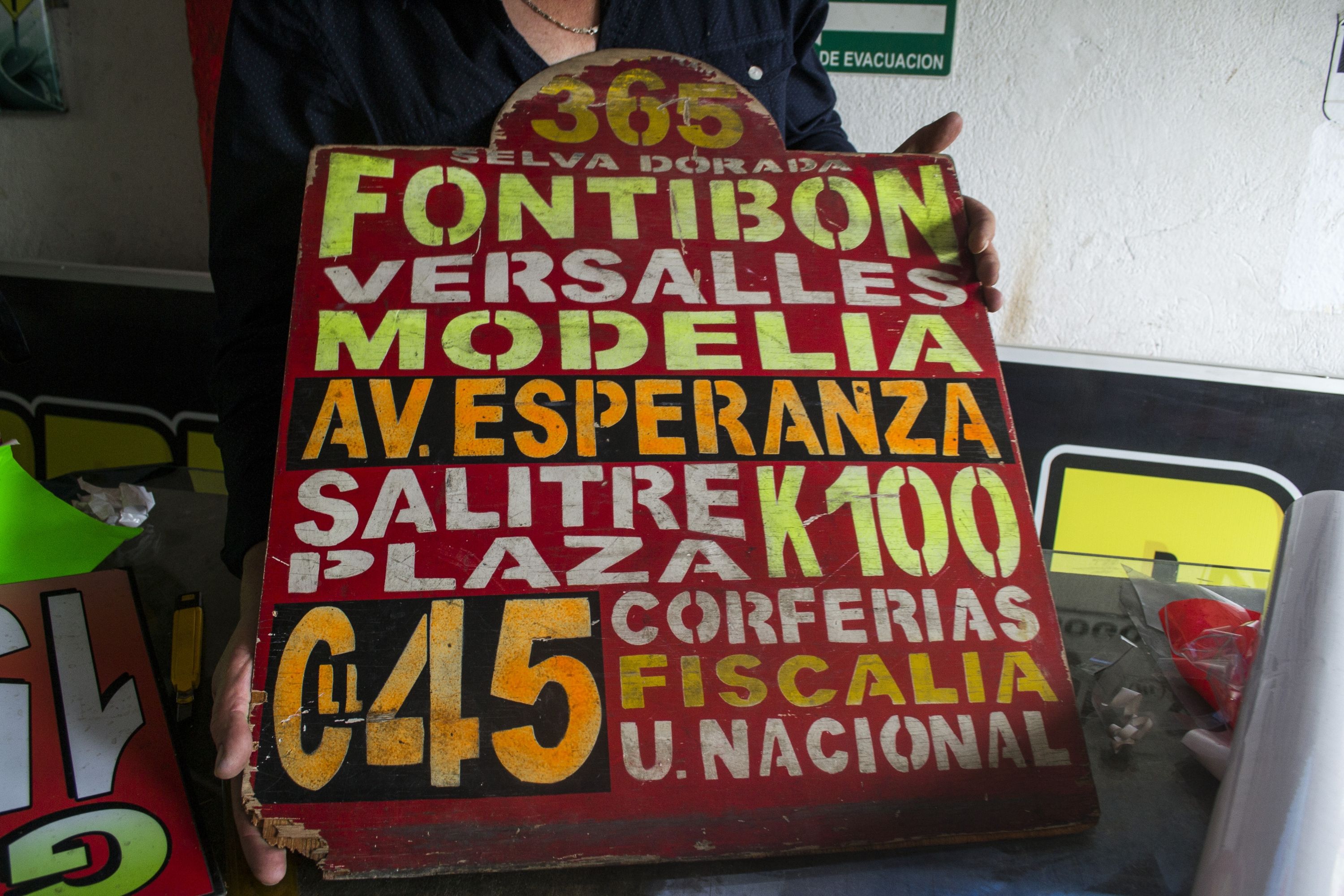 ¿Qué paso con las antiguas tablas de ruta de los buses?