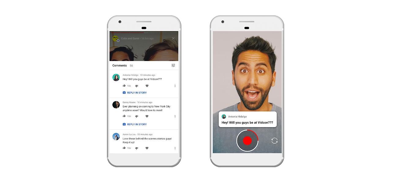 Así funciona YouTube Stories