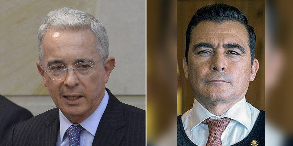 Álvaro Uribe:polémica por contrato de César Reyes, magistrado que ...