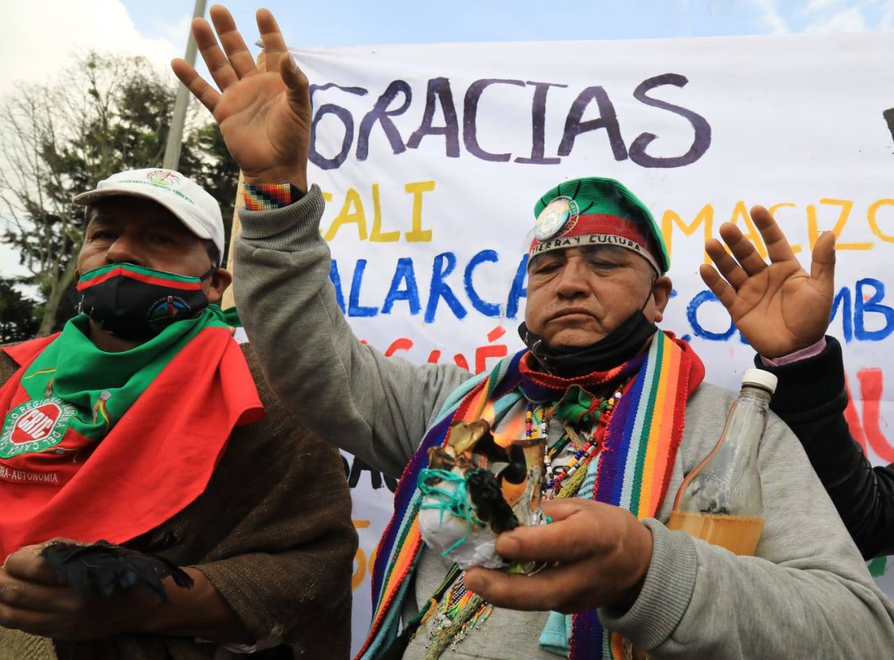 Minga Indígena | En vivo: marcha de indígenas en Bogotá