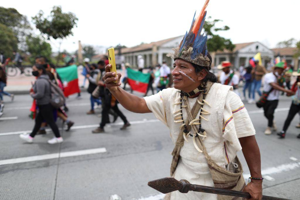 Minga Indígena | En vivo: marcha de indígenas en Bogotá