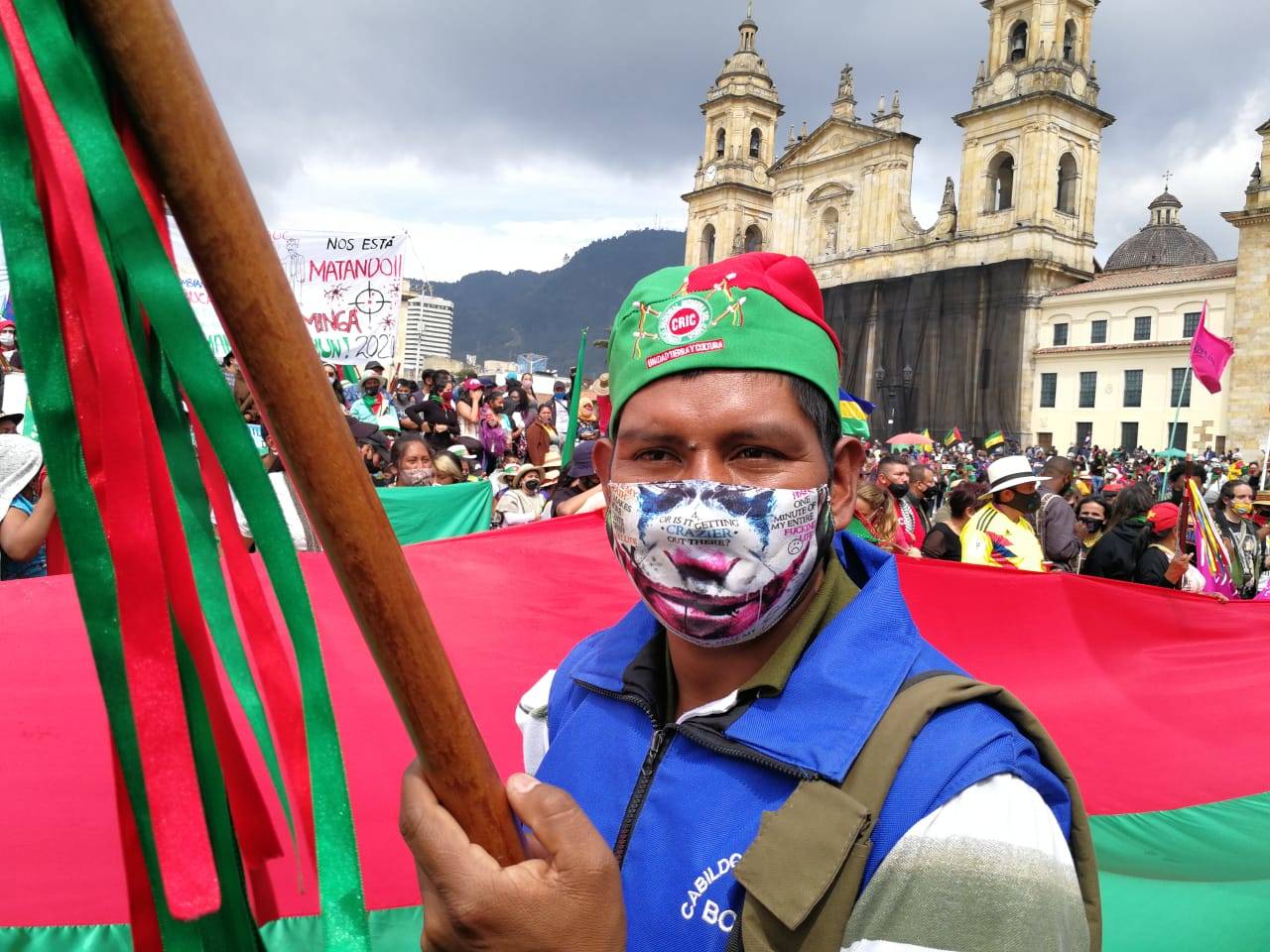 Minga Indígena | En vivo: marcha de indígenas en Bogotá