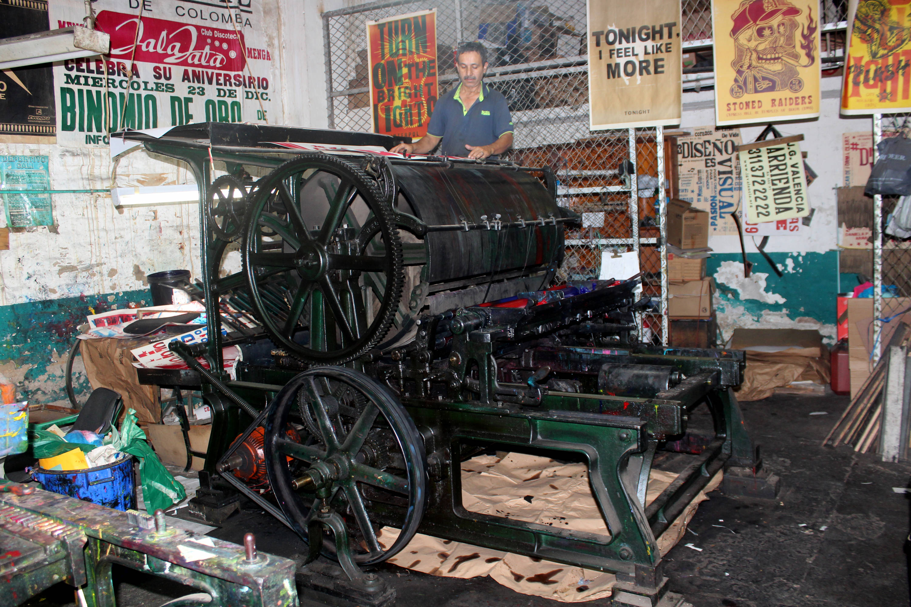 Historia de La Linterna, un taller de impresión y artes gráficas en Cali