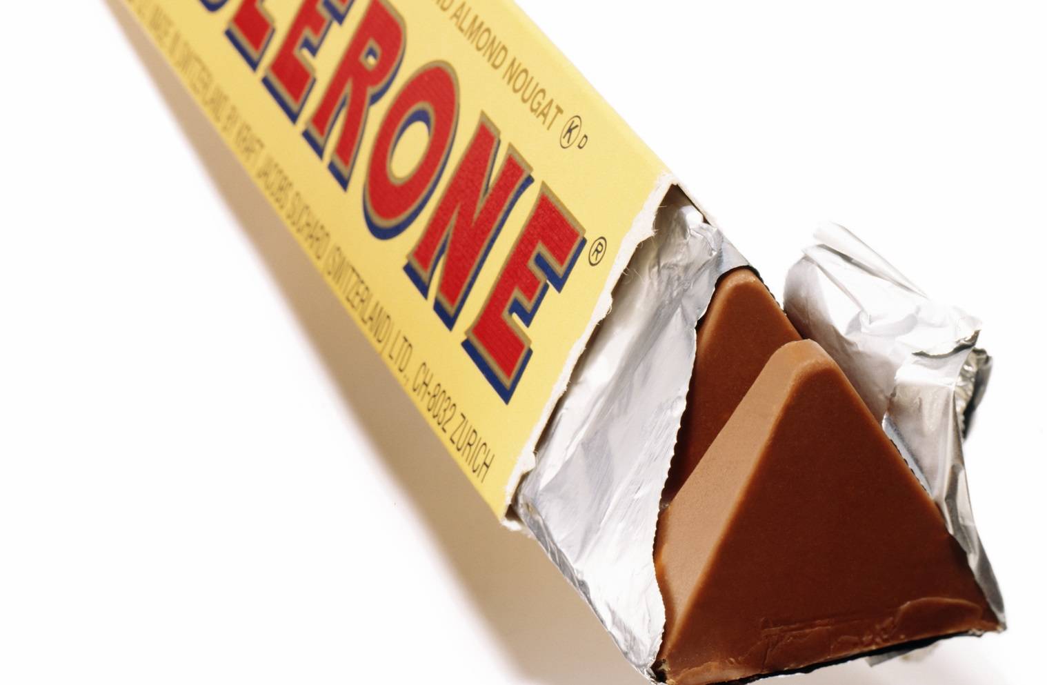 Las pirámides de chocolate de Toblerone en Historia de una marca