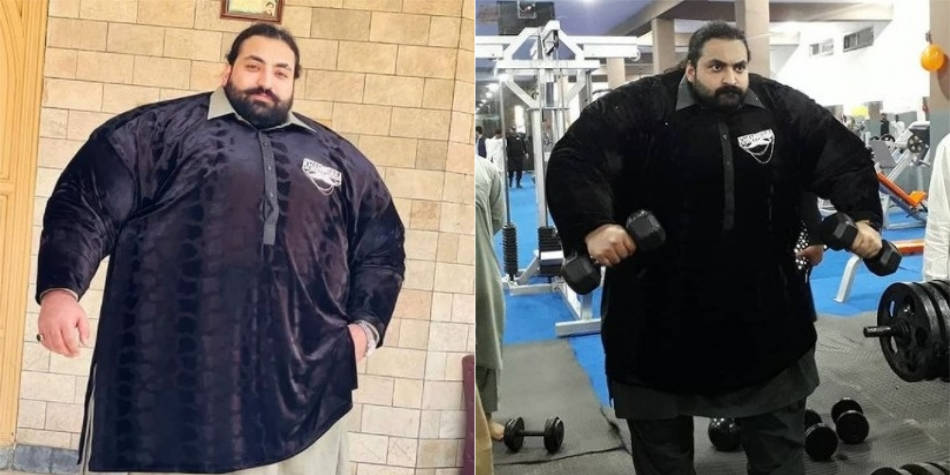 Vea las fotos del increíble 'Hulk' pakistaní