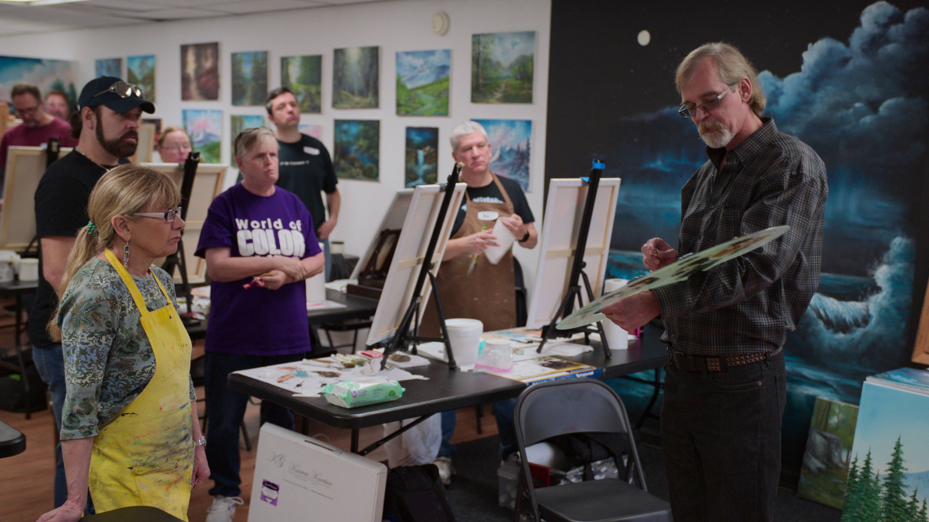 Bob Ross, programa | Netflix presenta documental sobre el pintor