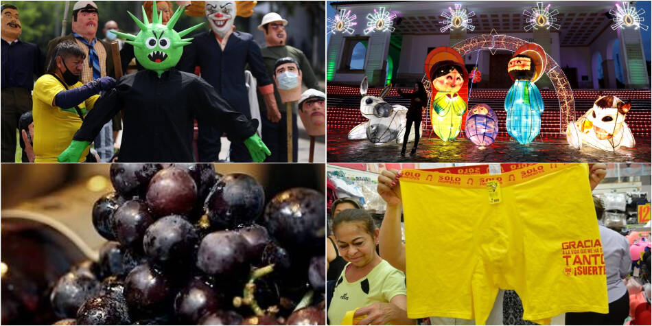 Estas son las costumbres y rituales típicos para fin de año