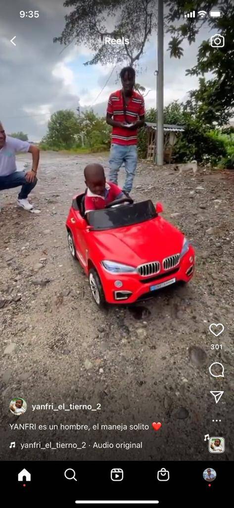 Yanfry, el niño del Chocó al que volvieron ‘influencer’