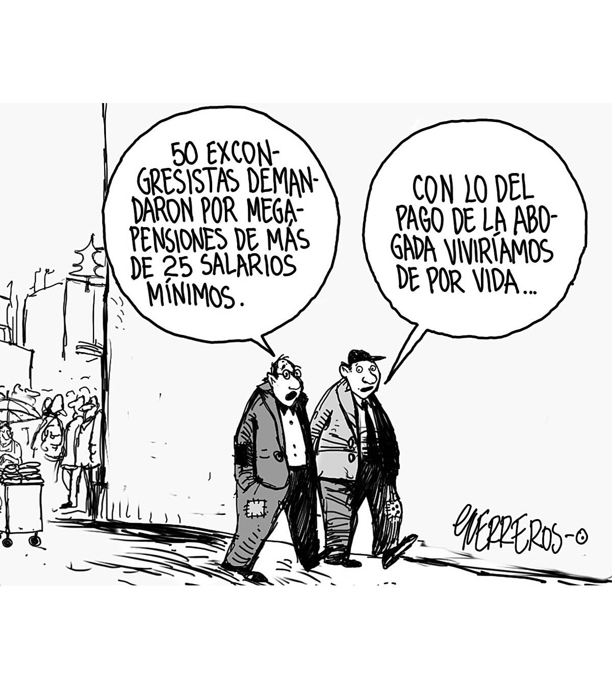 Caricatura De Guerreros Desigualdades