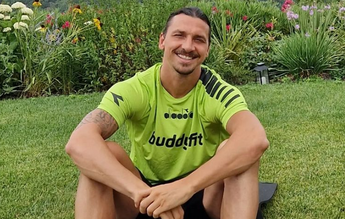 Zlatan Ibrahimovic: el impresionante físico del delantero a sus 40 años