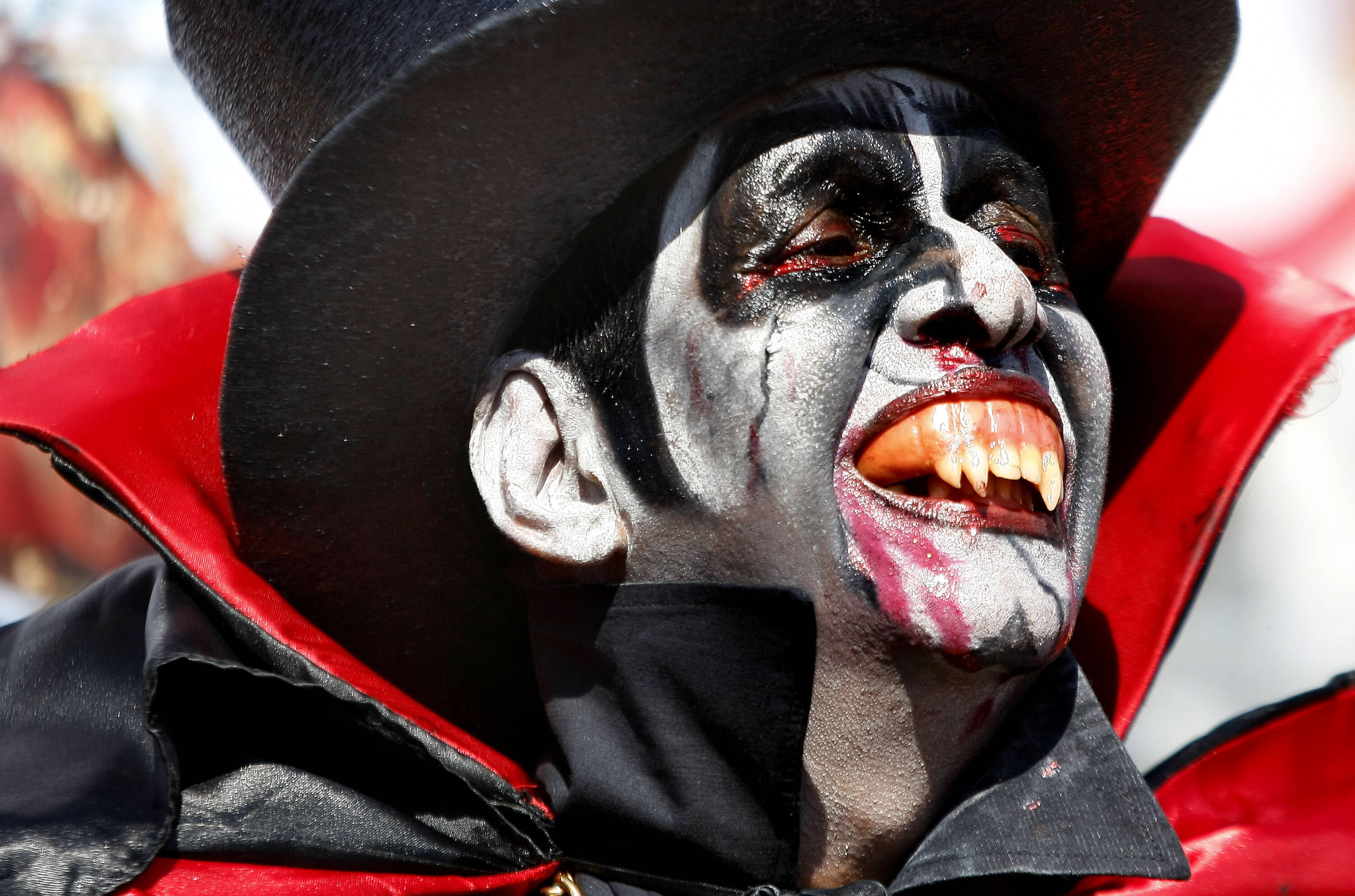 Benjamín García: personaje Conde Drácula en Carnaval de Barranquilla