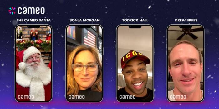 Cameo: la app para recibir videomensajes de influencers y celebridades