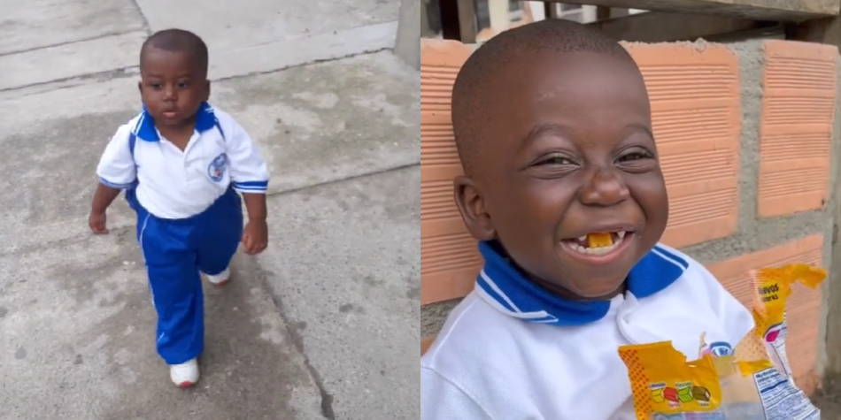 Yanfri: reaparece el tierno niño hablando en inglés